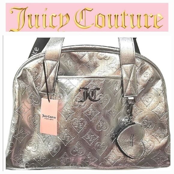 Juicy Couture | Bags | Juicy Couture Jc Logo Good Times Weekender ...